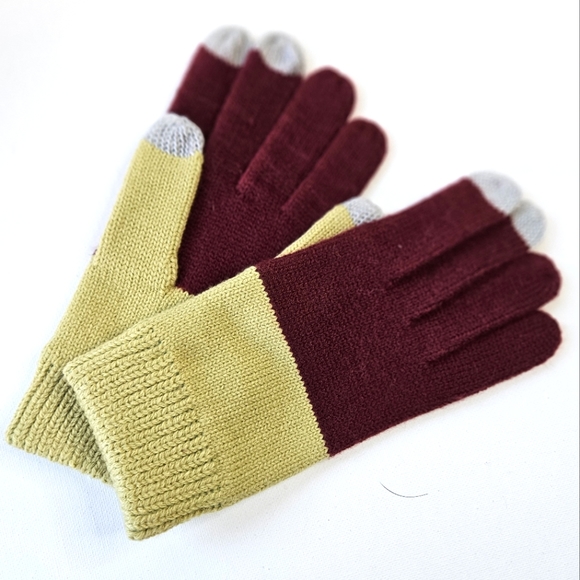 verloop | Accessories | Verloop Touch Screen Knit Gloves Cardamom Nip ...